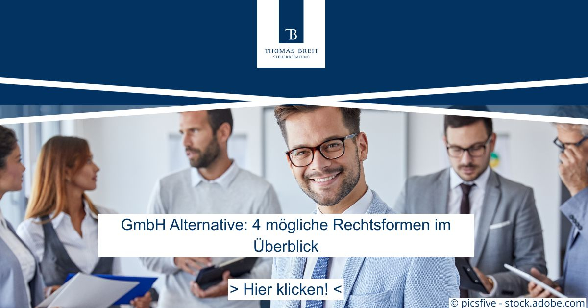 GmbH Alternative: 4 mögliche Rechtsformen im Überblick